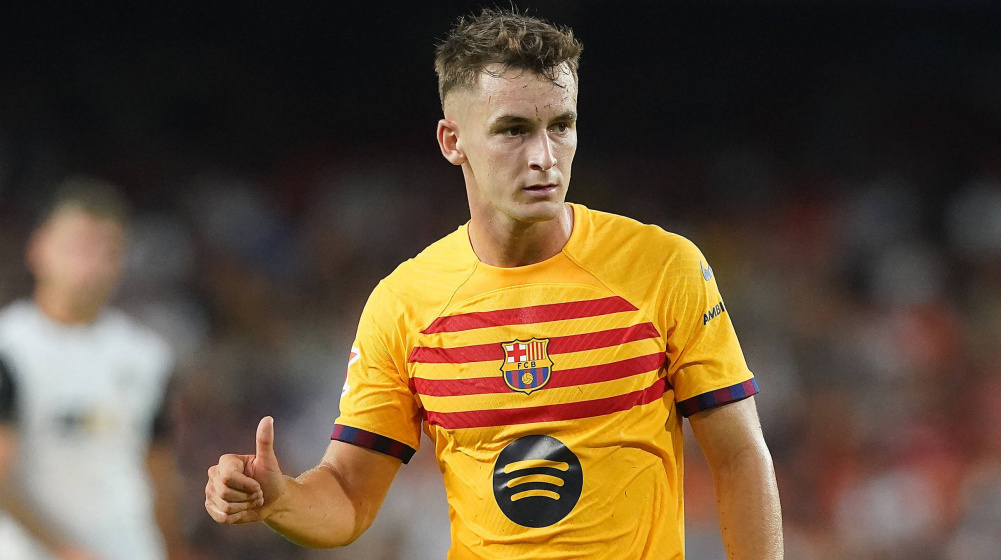 Marc Casadó aspira a continuar su carrera en el FC Barcelona. - La voz ...